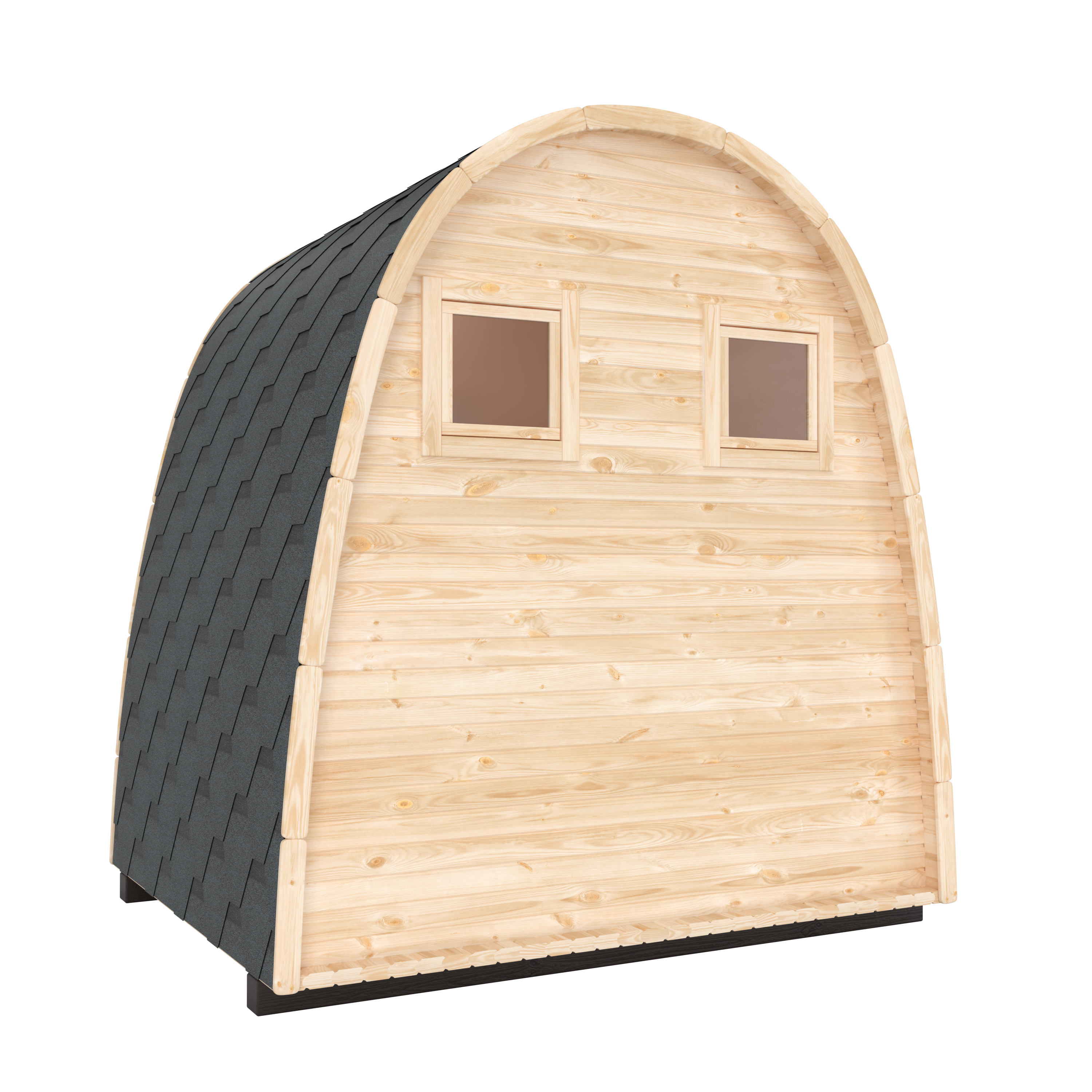 saunaglobal.de - Fasssauna / Gartensauna / Banja / Viking 2,0 m